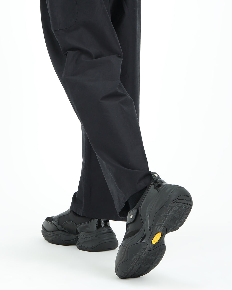 【OAO公式ストア】SHELL Black (シェル) | 防水 撥水レザー 黒(ブラック) メンズウィメンズ 厚底 ビスポーク | OAO ...